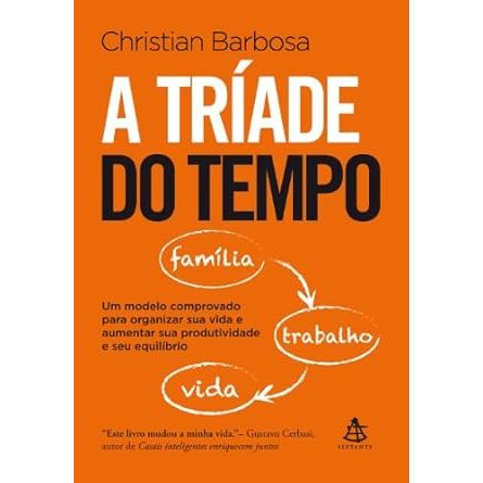 A tríade do tempo - Christian Rodrigues Barbosa | Shopee Brasil