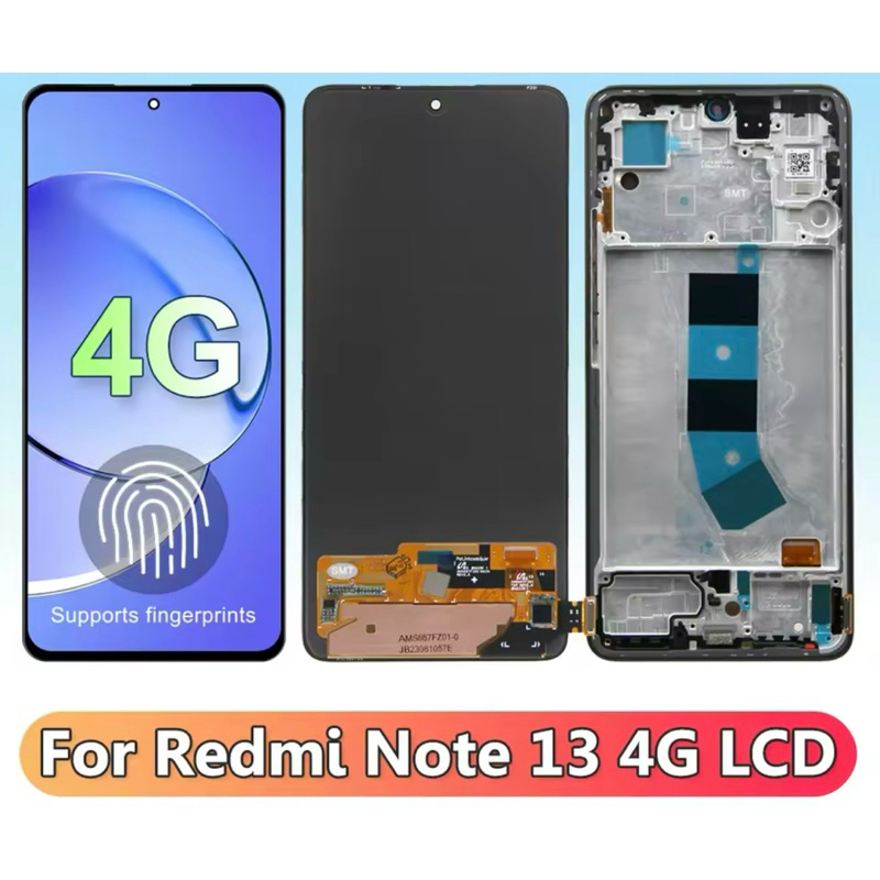 Frontal Tela Display Para Xiaomi Note 13 4g 23129RA5FL pronto para ...