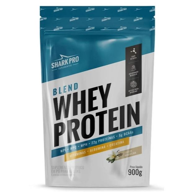 Blend Whey Protein Shark Pro 900g | Shopee Brasil