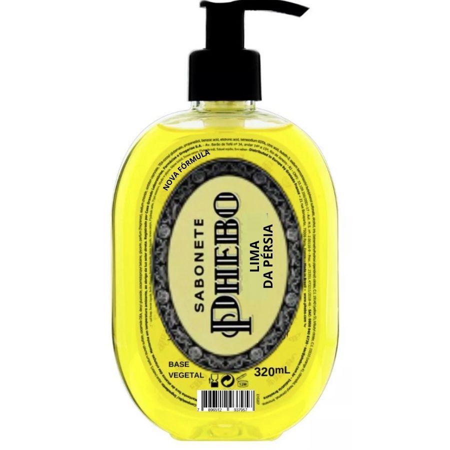 Sabonete Líquido Phebo Lima da Pérsia 320ml | Shopee Brasil
