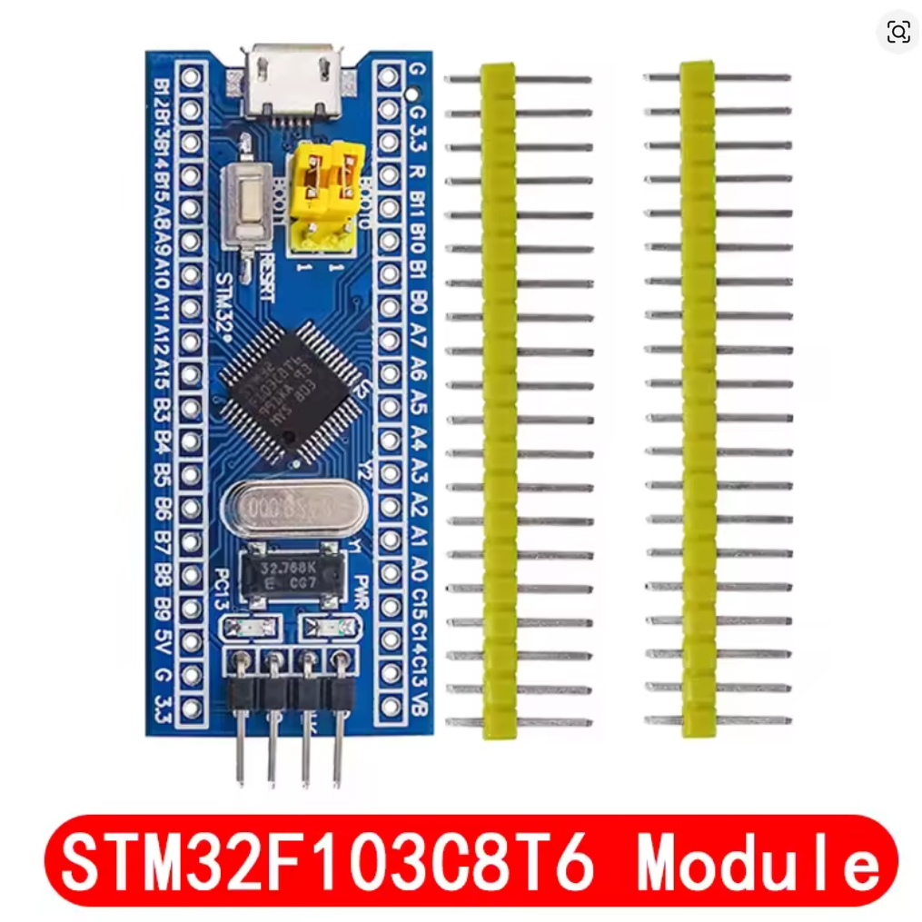 STM32F103C8T6 ARM STM32 Micro TYPE-C Módulo de placa de desenvolvimento de sistema | Shopee Brasil