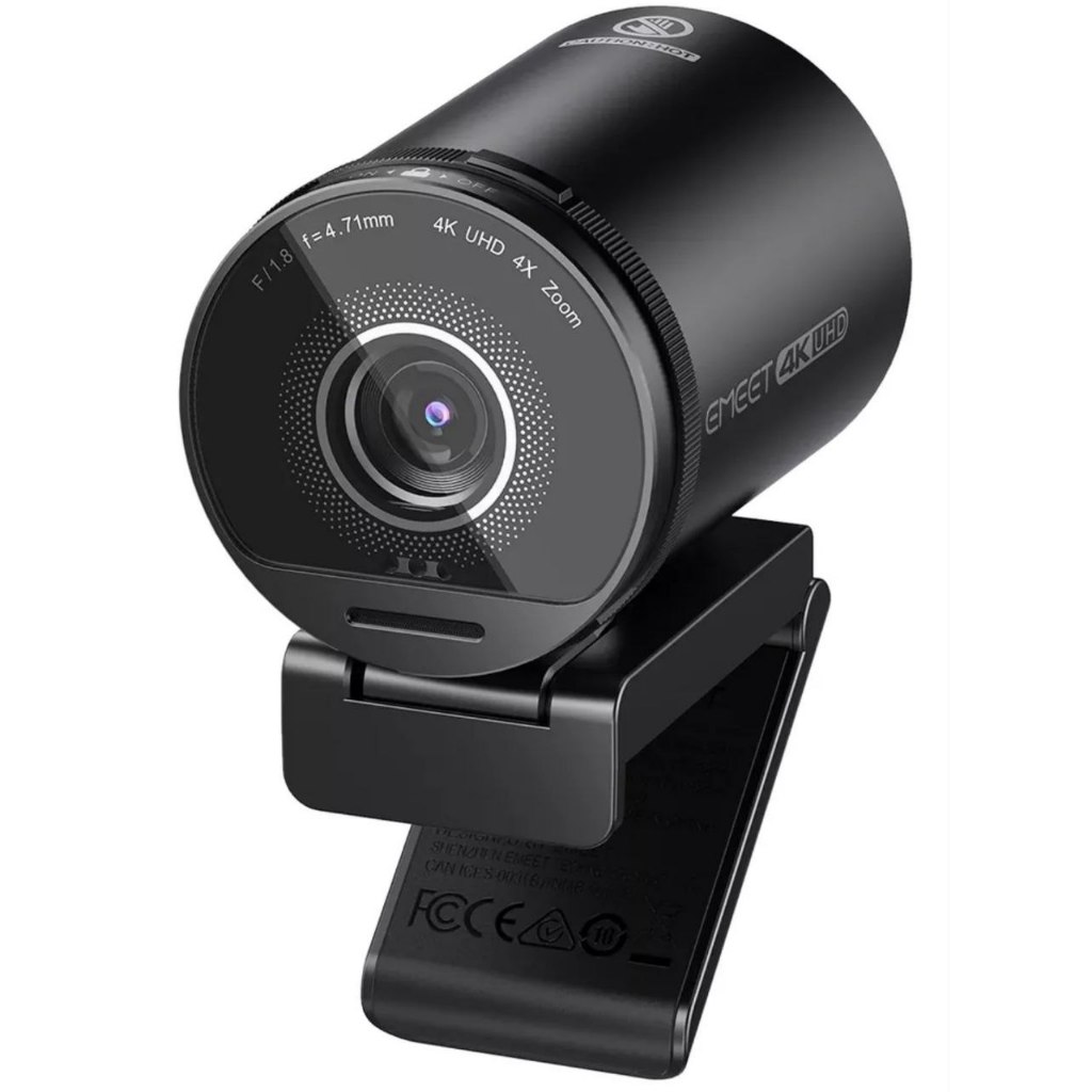 Webcam Emeet S800 4k Para Pc - Ultra Hd 4k Foco Automático | Shopee Brasil