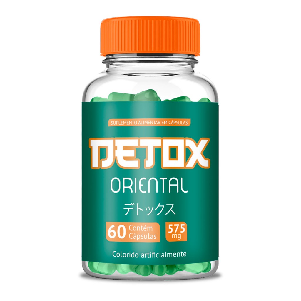 Detox Oriental 60 Caps - Envio Imediato - Suplemento Alimentar | Shopee Brasil
