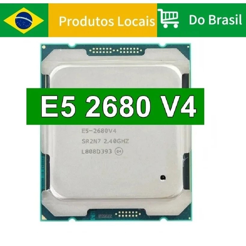 Processador Intel Xeon E5 2680 v4 - 14 núcleos 28 threads – Turbo Max ...