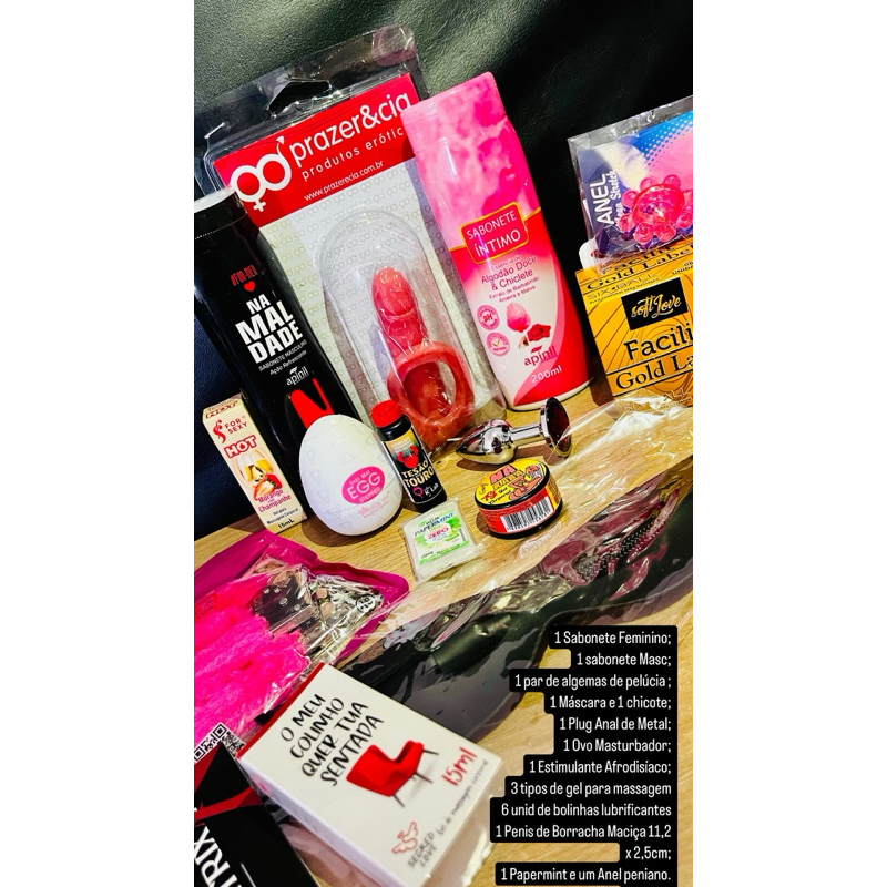 KIT Egg Ovo Masturbador PROMO Plug Anal Penis borracha Algemas Sabonete Gel Massagem+ UM BRINDE ...