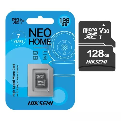 Kit Cartões de Memória Hiksemi Neo Home 128GB HS-TF-D1(STD) Câmera Wi-Fi MicroSDHC MicroSDXC UHS ...