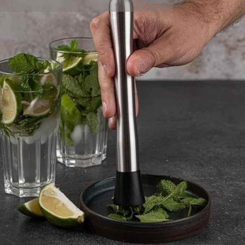 Macerador Socador de Caipirinha Para Drinks e Cozinha Inox Quebrar gelo ...