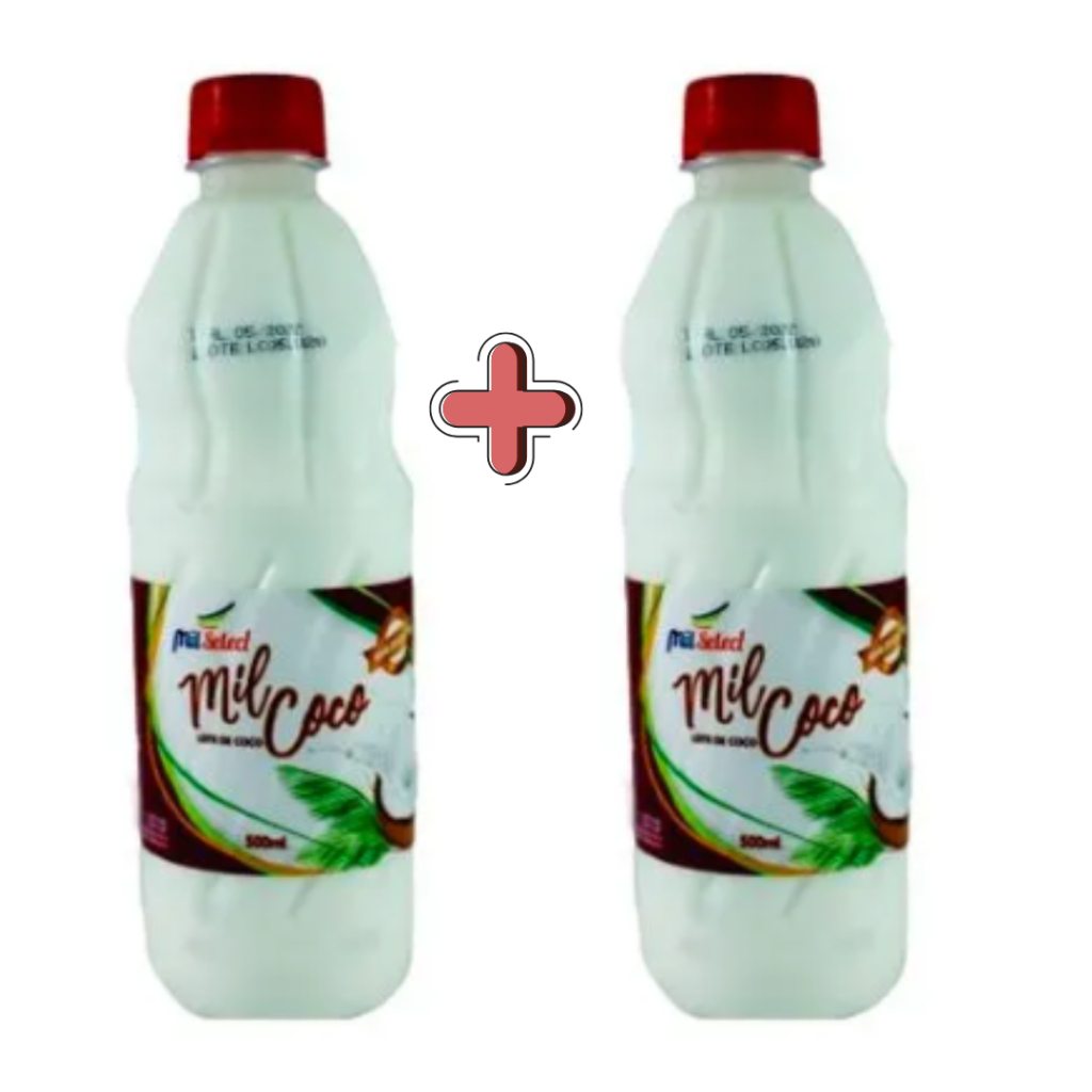 Leite de coco natural líquido - Mil coco - 1Litro | Shopee Brasil