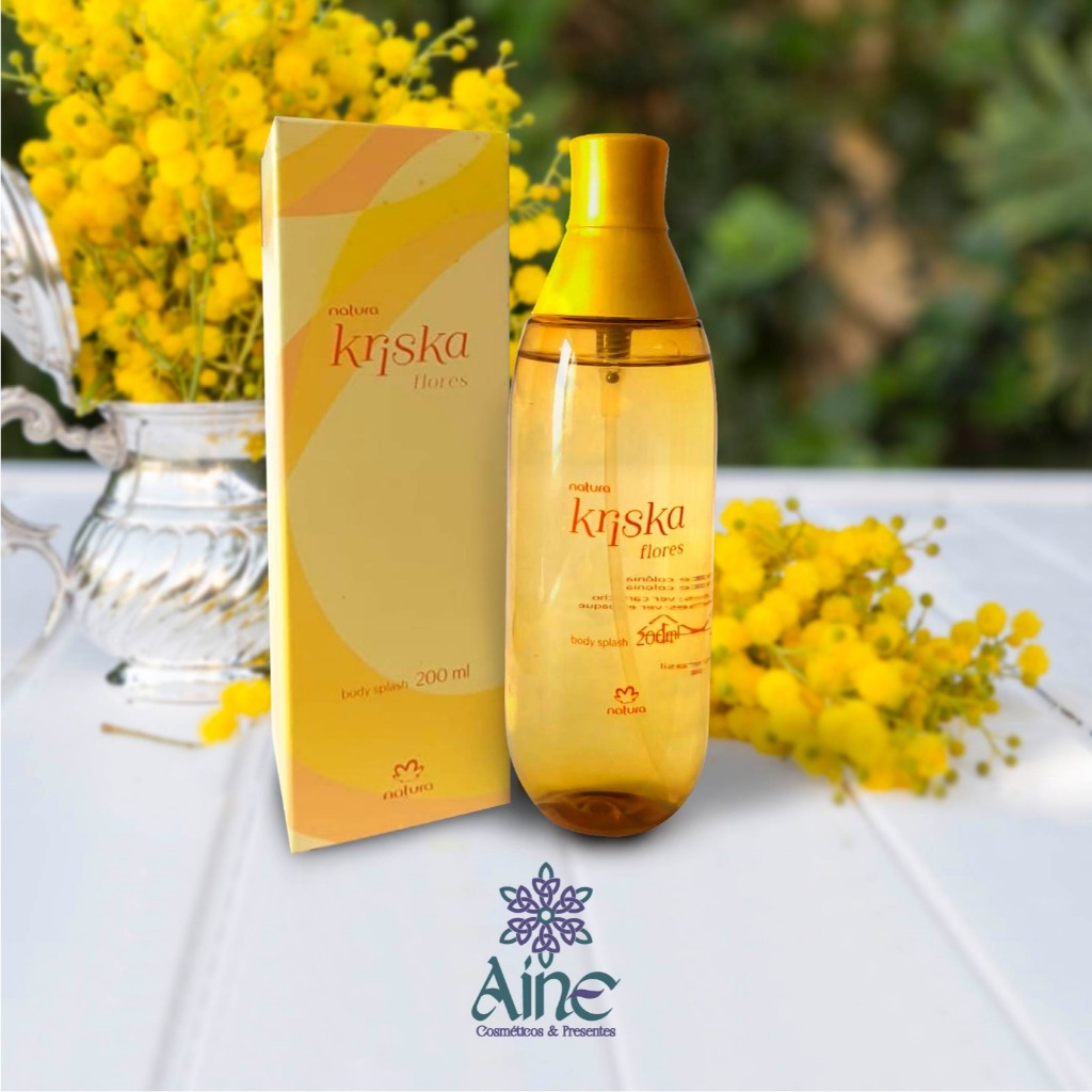 BODY SPLASH KRISKA FLORES 200ML ORIGINAL LACRADO | Shopee Brasil