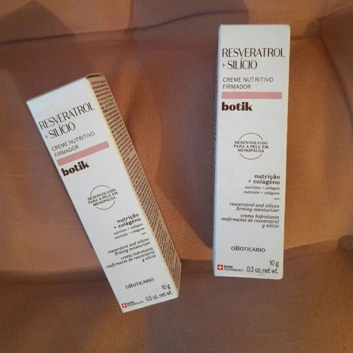 Kit Trio Creme Nutritivo Botik Resveratrol e Silício + Protetor Facial ...