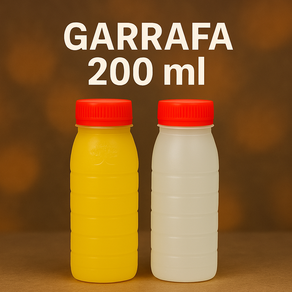 KIT 42 GARRAFAS PLASTICAS DESCARTAVEL 200 ML - PERFEITA PRO SEU ...
