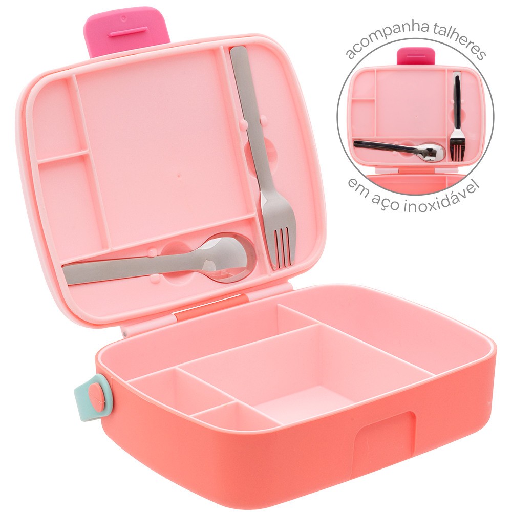 LANCHEIRA BENTO BOX BUBA MAGIC UNICORNIO | Shopee Brasil