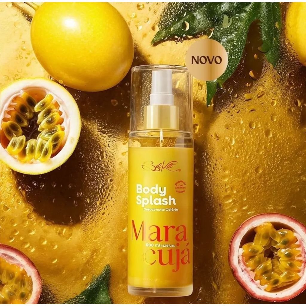 Body Splash Maracujá 200ml BELKIT | Alta Projeção | Alta fixação ...