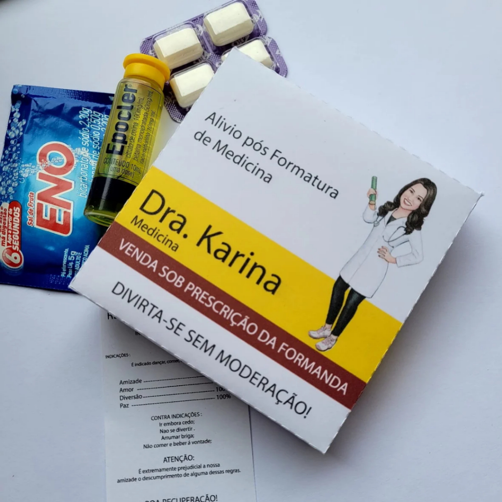 Kit Ressaca Formatura Medicina Kit ressaca para formatura Caixa para ...