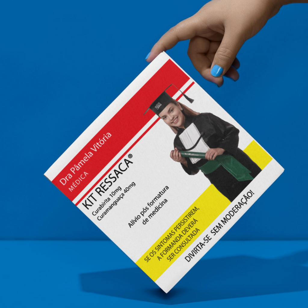 Caixa para kit ressaca montável caixa personalizada Caixa kit ressaca ...