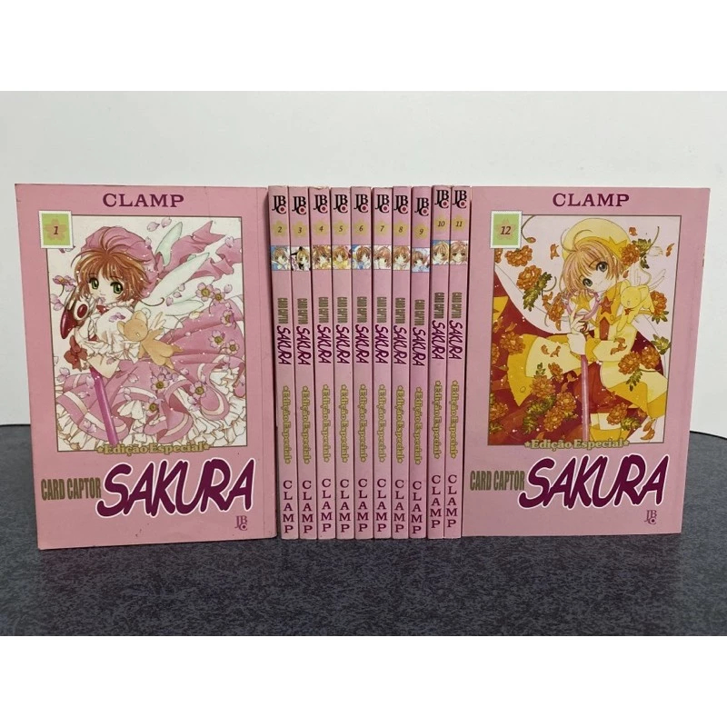Card Captors Sakura 1 - 12 completo (Sakura Card Captors) | Shopee Brasil