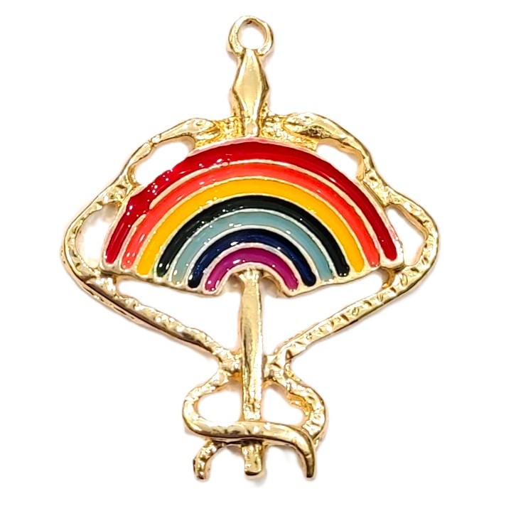 Pingente Oxumare Orixa guias umbanda candomble | Shopee Brasil