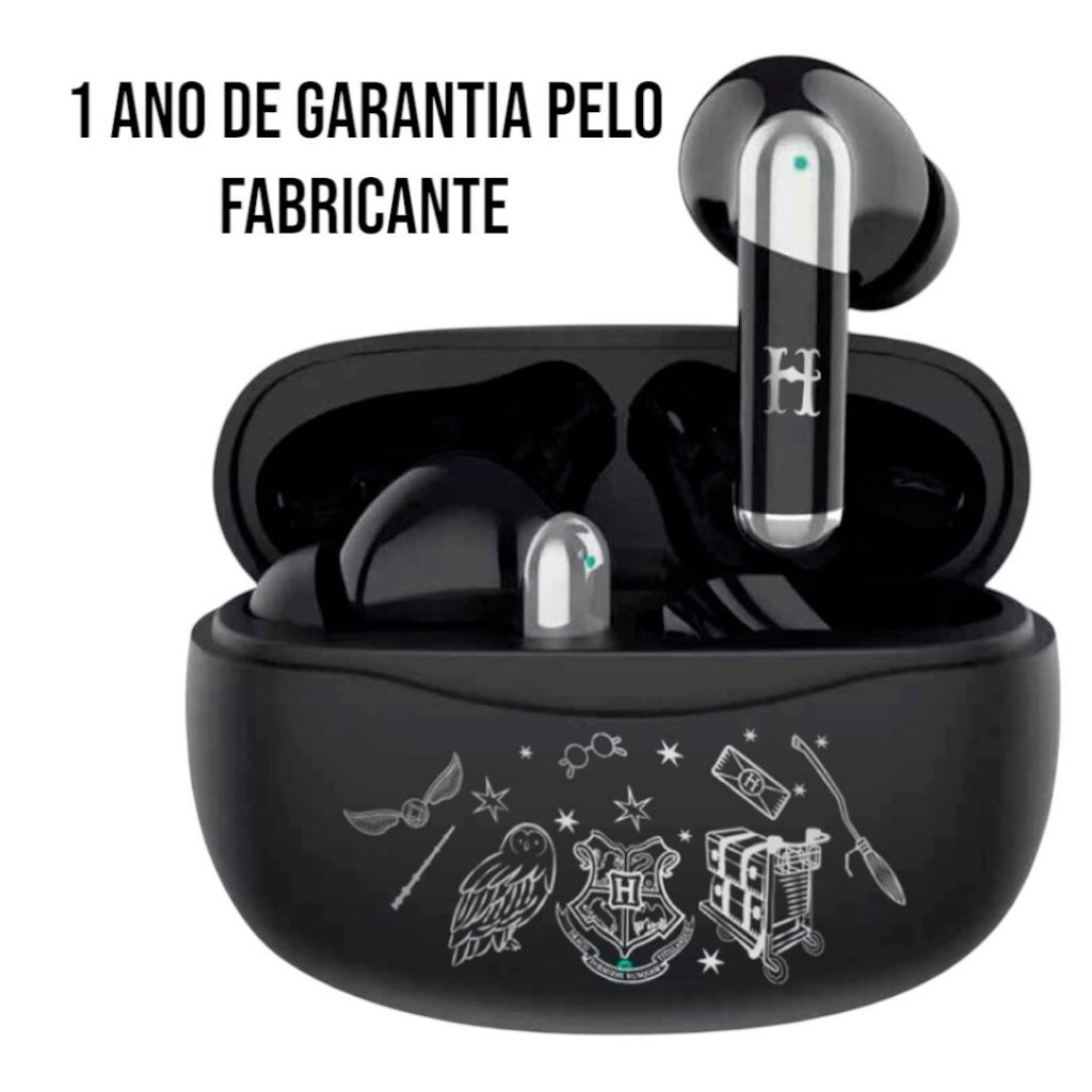 Fone Harry Potter Sem Fio Bluetooth 5.3 Letron earbuds Original ANATEL ...