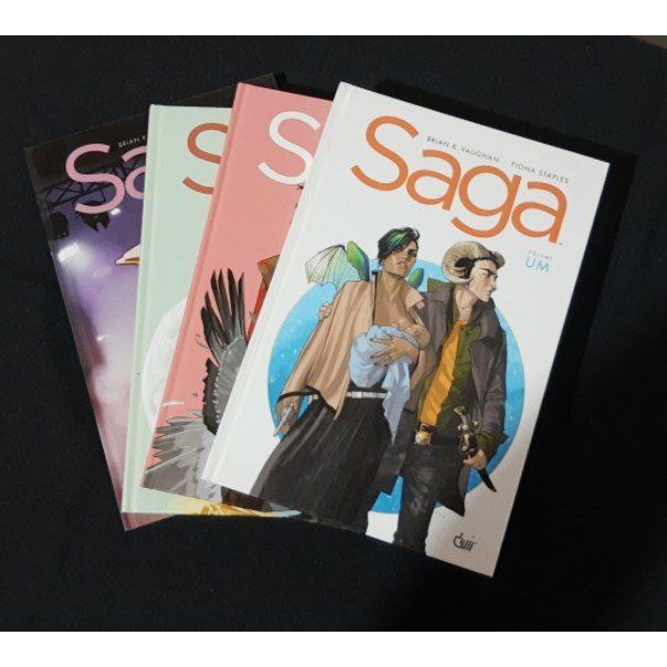 SAGA - 4 VOLUMES | Shopee Brasil