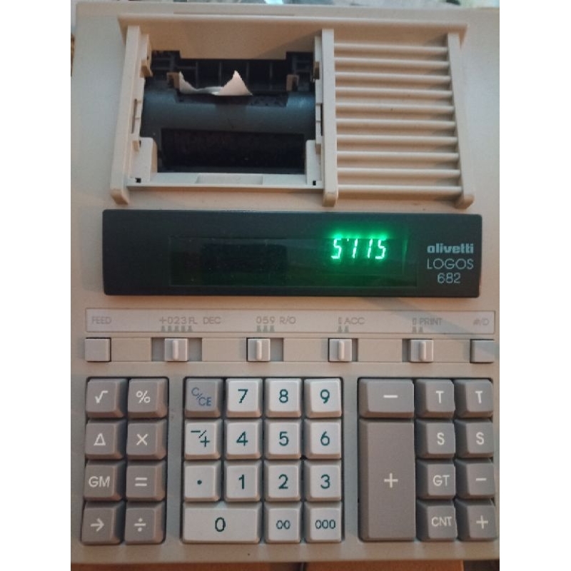 Calculadora de Mesa Olivetti LOGOS 682 (Seminova) | Shopee Brasil