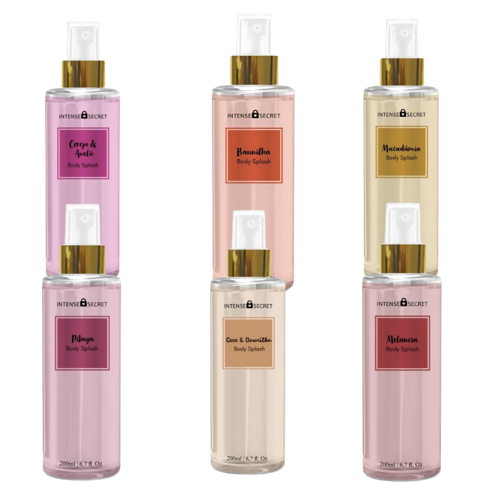 Escolha um Body Splash - Intense Secret | Shopee Brasil