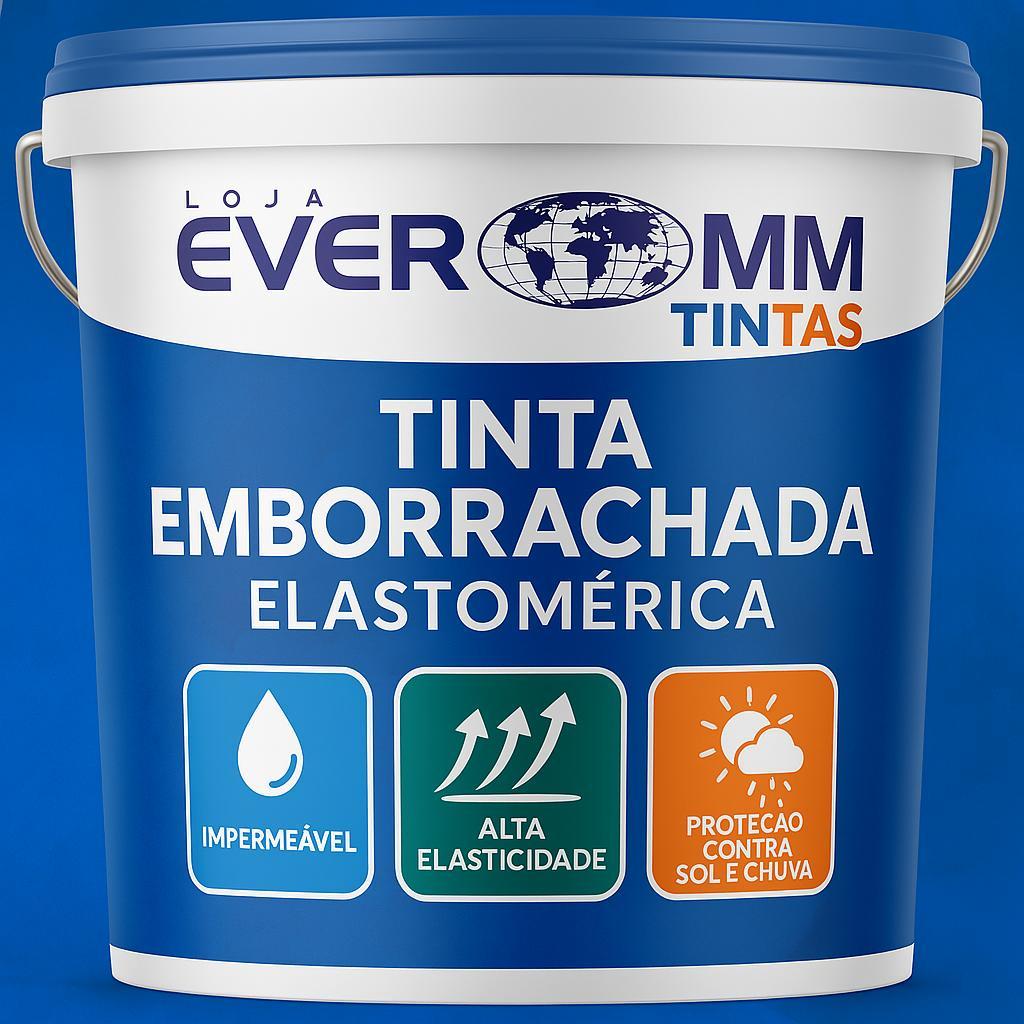 Tinta Emborrachada Impermeabilizante - Everomm Tintas | Shopee Brasil