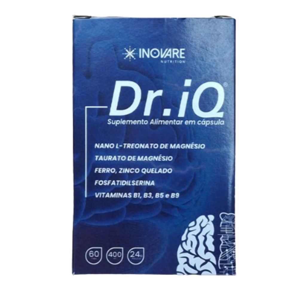 Dr Iq 40 Capsulas Para Concentração E Memória | Shopee Brasil