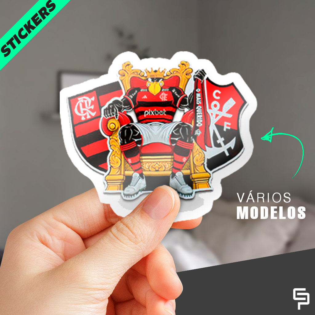 Cartela de Adesivos Flamengo, Vinil À Prova D'água, Stickers | Shopee ...