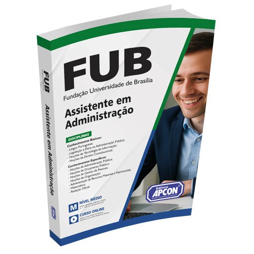 Apostila FUB 2025 - Assistente em Administração | Shopee Brasil