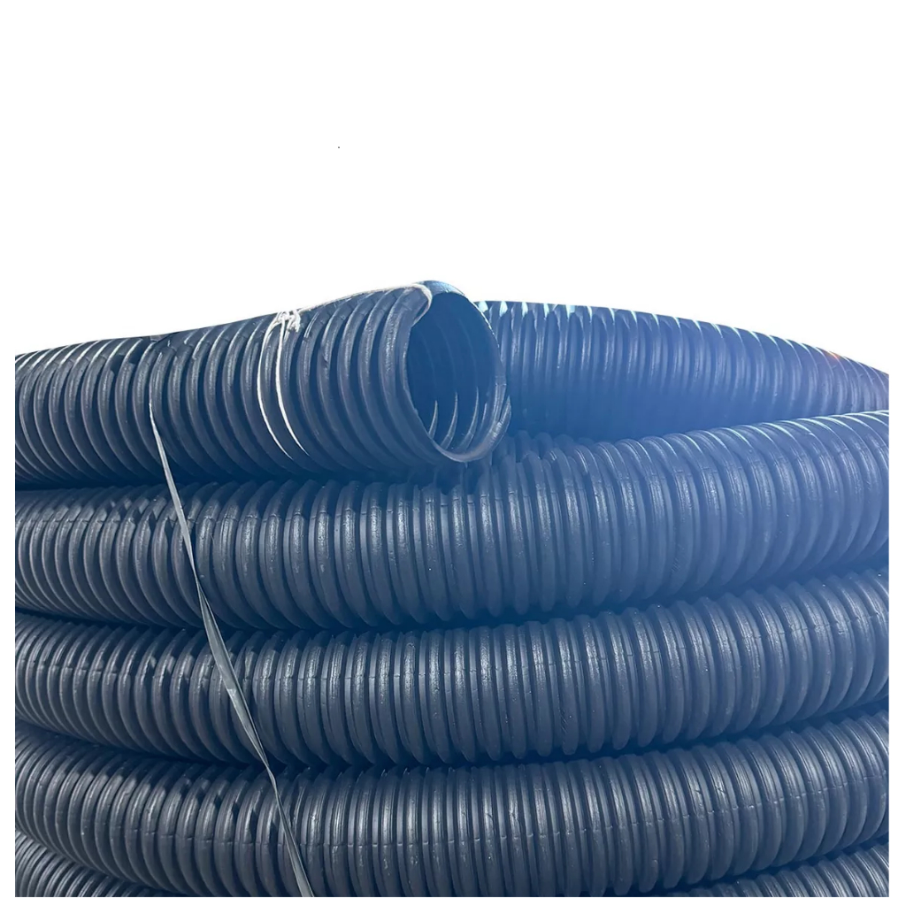 1 Metro Tubo Duto PEAD Eletroduto Corrugado DN100 4'' | Shopee Brasil