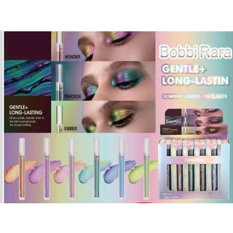 Sombra Líquida Cintilante Gentle+ Long-Lastin - Bobbi Rara | Shopee Brasil