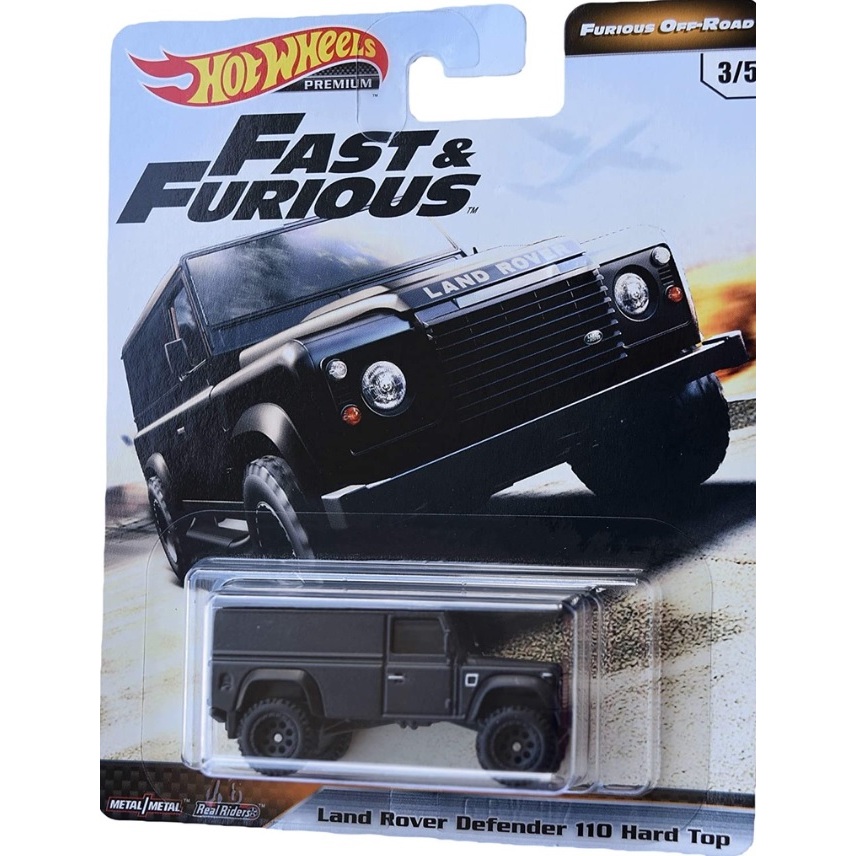 Hot Wheels Premium Land Rover Defender 110 - Fast & Furious | Shopee Brasil