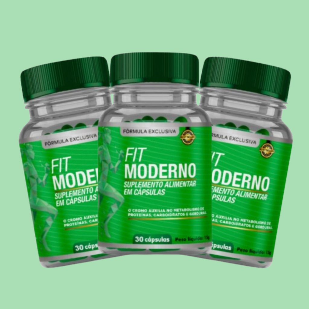Kit 3 Potes Fit Moderno Original | Shopee Brasil