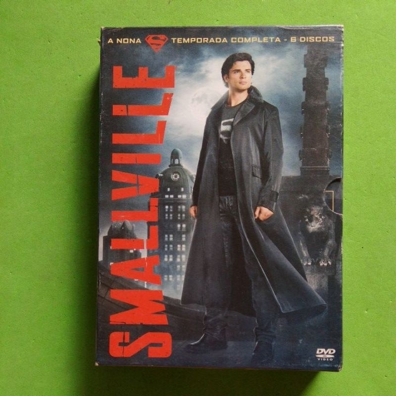 dvd box SMALLVILLE 9 temporada completa (dublado e legendado) | Shopee ...