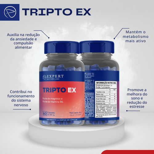 Tripto Ex Cápsulas - Expert Doctors Labs 60 Unidades | Shopee Brasil