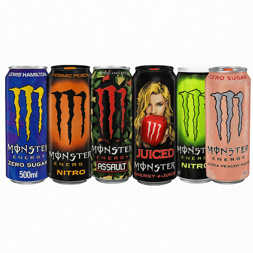 Energético Monster Importado 500ml Diversos Sabores - LANÇAMENTOS ...