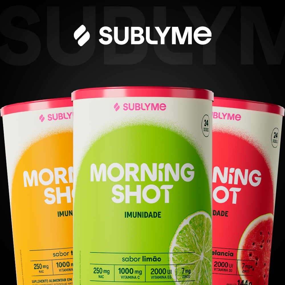 Morning Shot Sublyme (144g) Todos os Sabores | Shopee Brasil