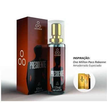 Presidente Perfume Ozonteck 17Ml | Shopee Brasil
