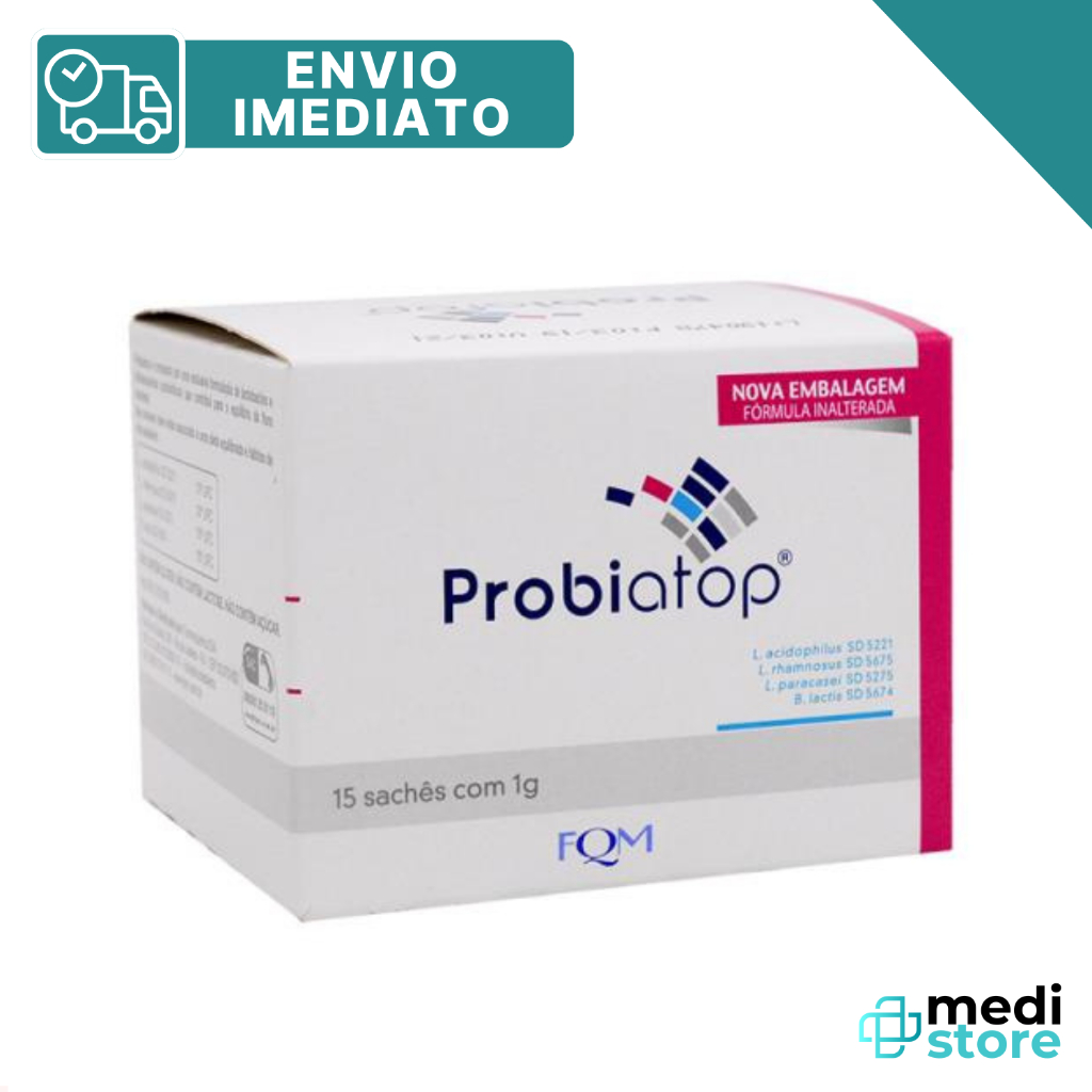 Suplemento Alimentar Probiotico Probiatop Equilibrio Intestinal - 15 ...