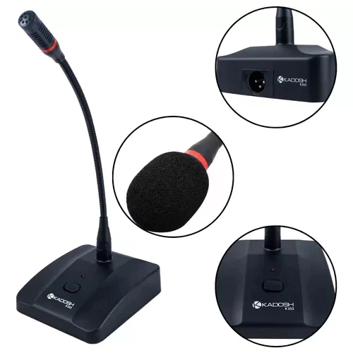 Microfone de Mesa Gooseneck Kadosh K-353 Haste 60cm | Shopee Brasil Microfone de Mesa Gooseneck Kadosh K-353 Haste 60cm | Shopee Brasil