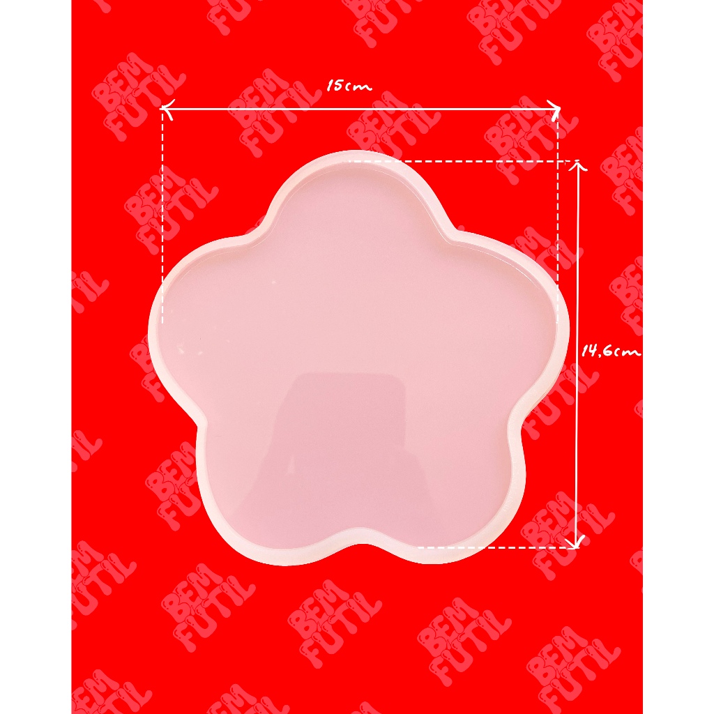 Molde Porta Aliança Flor Mod 001 - Coleção Noivas - ou Bandeja | Shopee ...