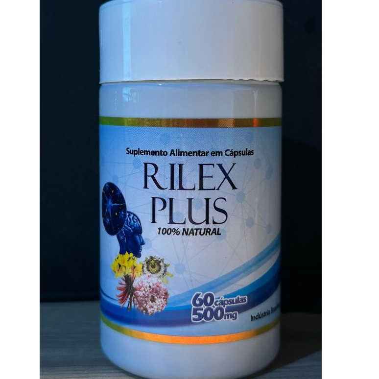 Rilex Plus 500mg 60 Cápsulas Bem Estar Natural. | Shopee Brasil