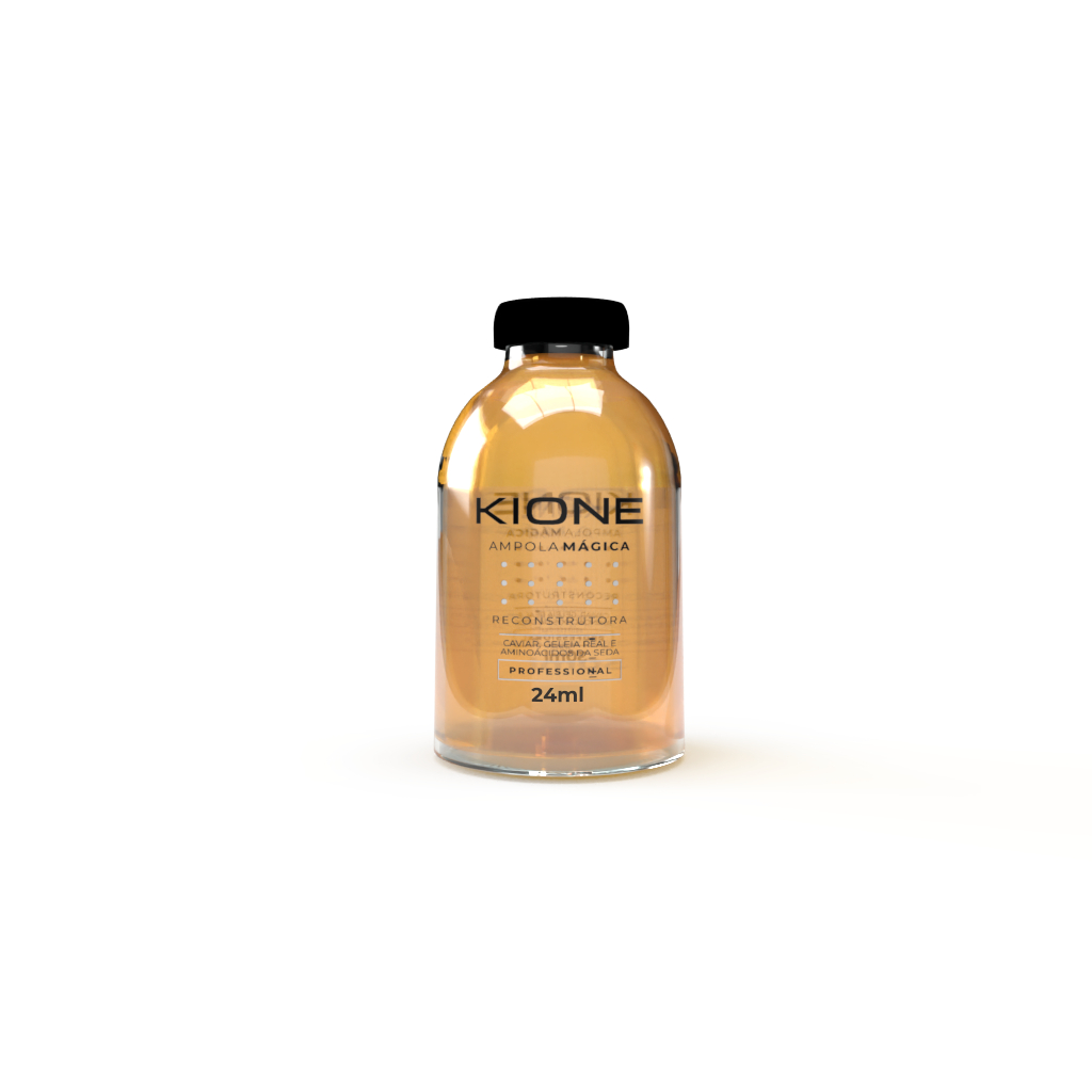 Ampola Mágica Reconstrutora Pós Químicas Kione - 24ml | Shopee Brasil