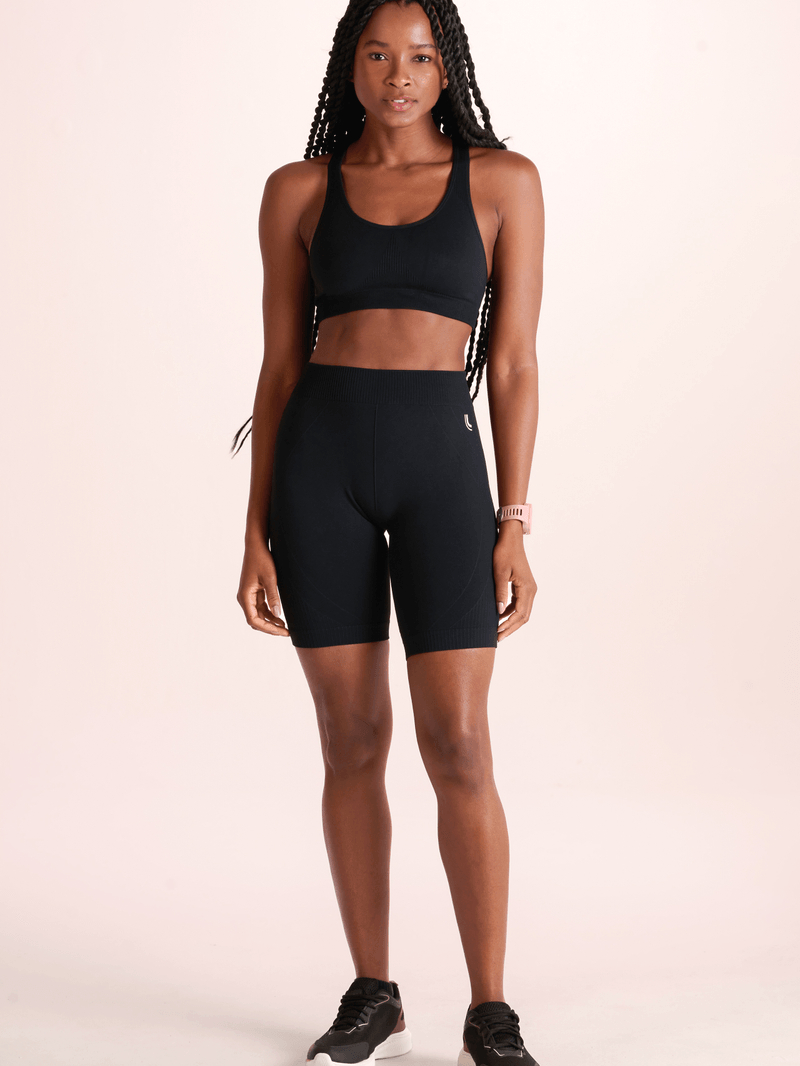 Bermuda Basica Academia Lupo Max Core Sport Feminina Seamless Dry Sem ...