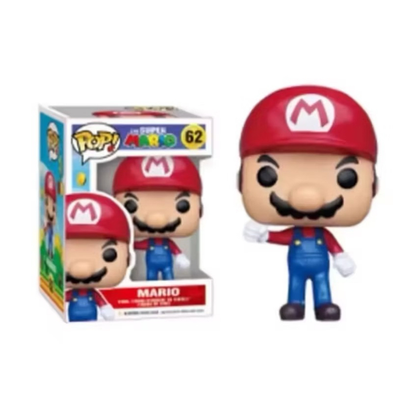 Boneco Tipo Funko Pop The Super Mario - MARIO | Shopee Brasil