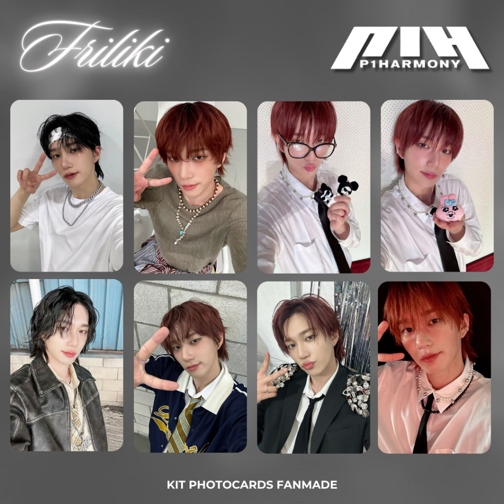 KIT PHOTOCARDS P1HARMONY THEO - FANMADE | Shopee Brasil