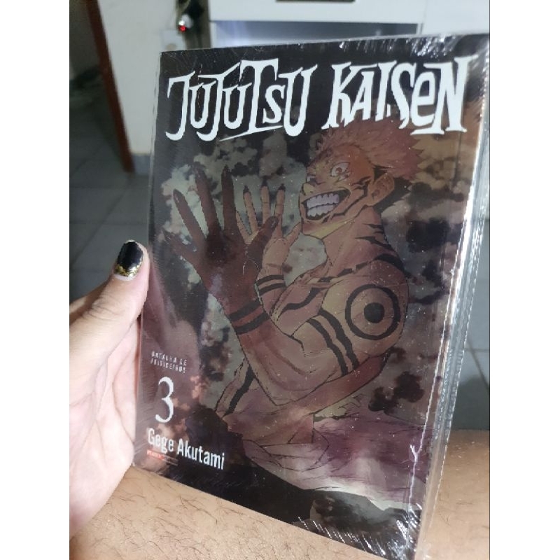 jujutsu kaisen 3 CAPA VARIANTE NOVO | Shopee Brasil