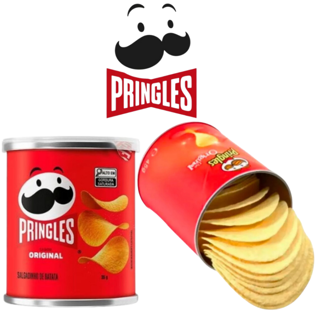 Kit com 12 Batata Pringles Original 35g | Shopee Brasil