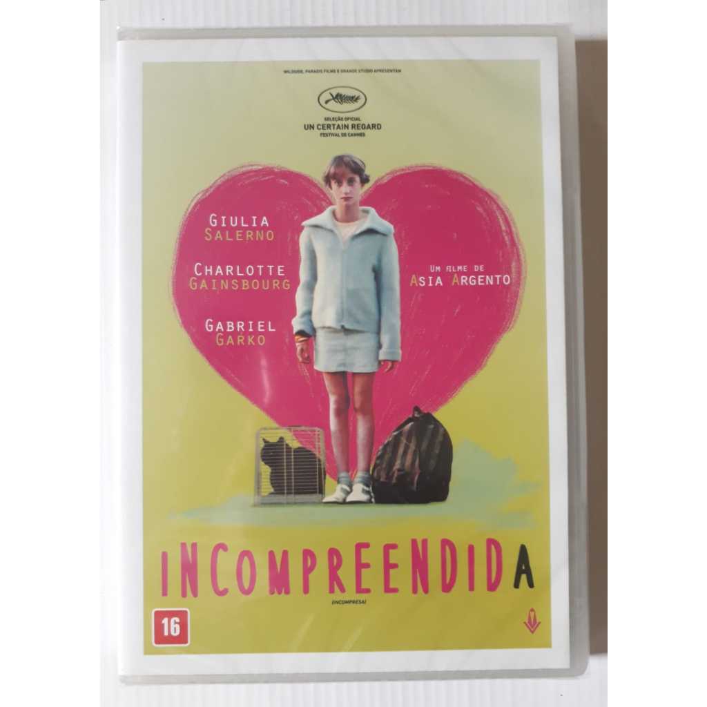 Dvd Incompreendida (2014) - De Asia Argento - Original Lacrado | Shopee ...