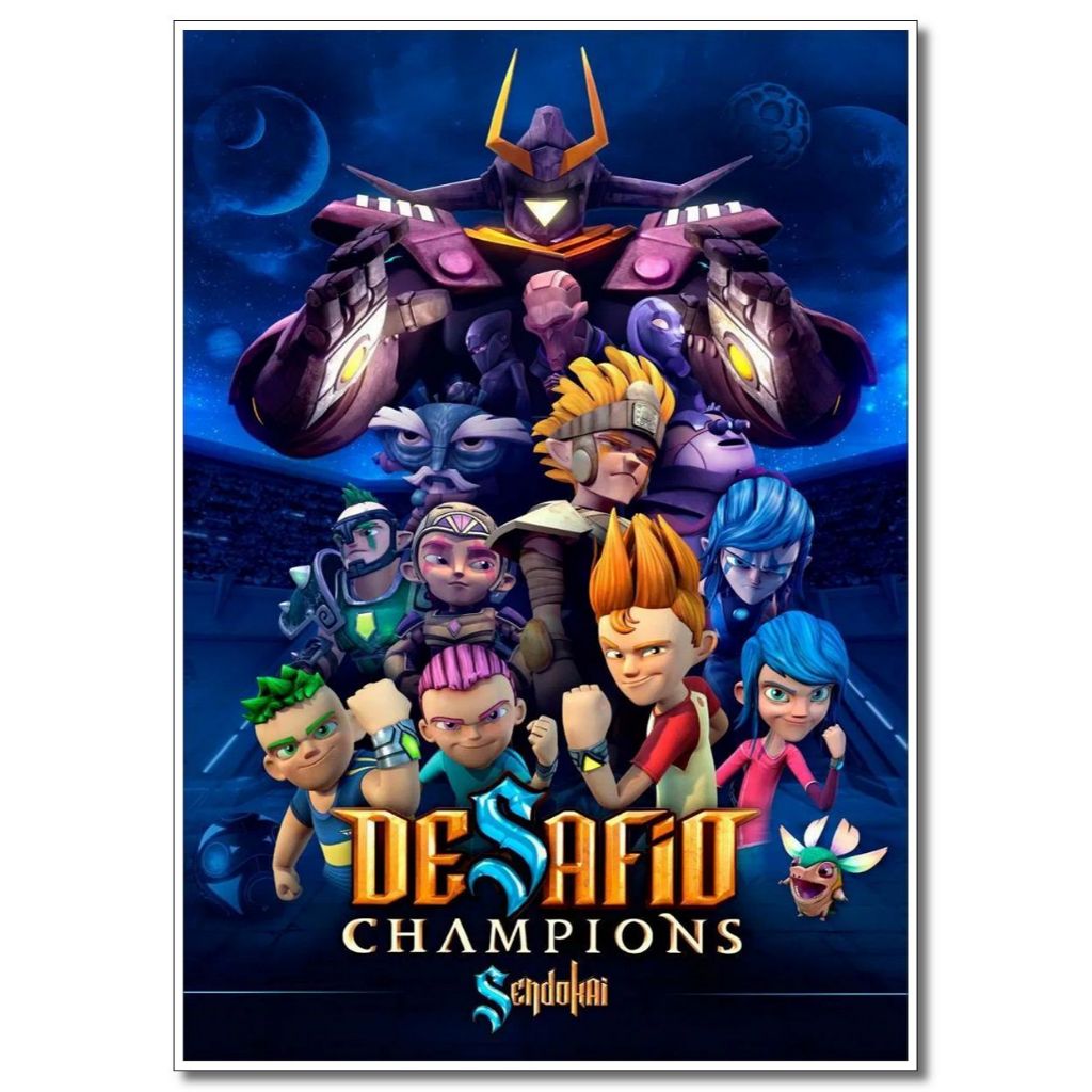 Poster Anime - Campeões do Sendokai (2013) - (Cartaz TV Streaming ...